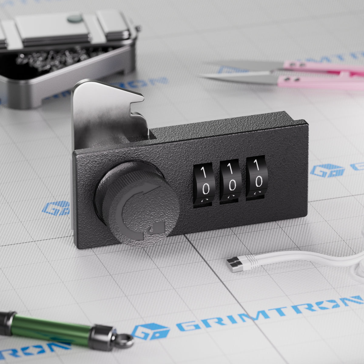 Spin Dial Lock – Grimtron